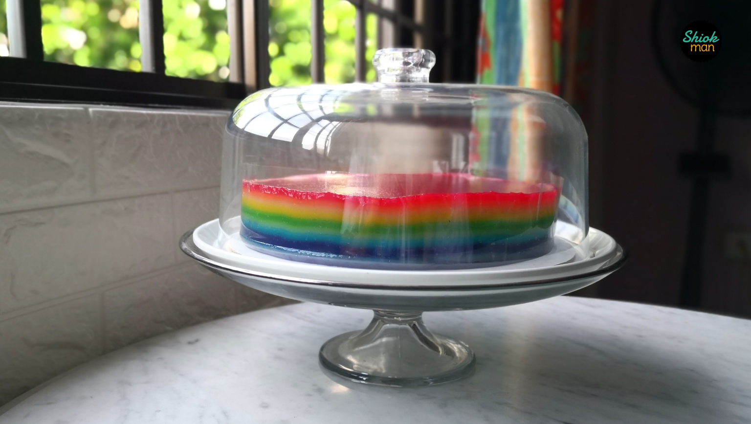 Kueh Rainbow Lapis Sagu - Shiokman Recipes